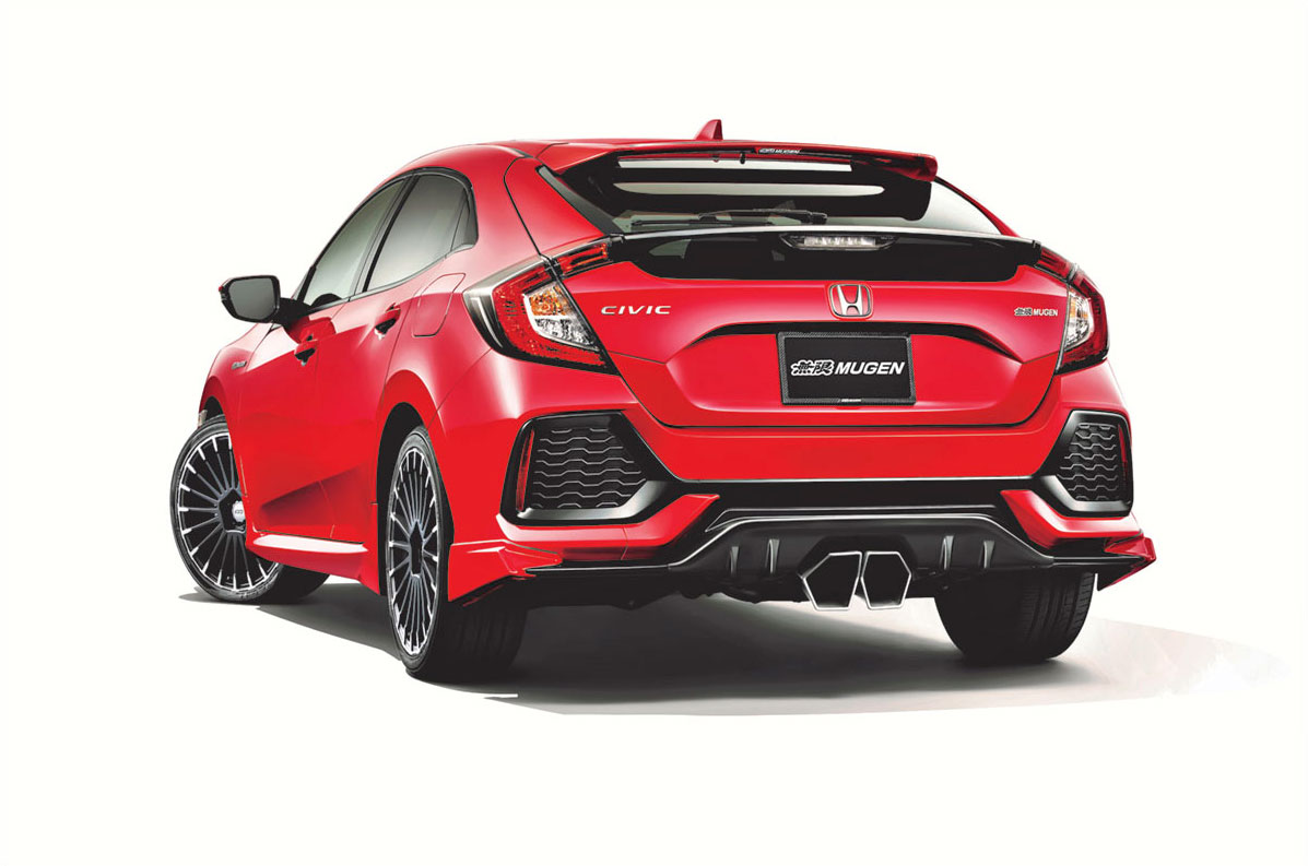 Mugen Rear FK7 Under Spoiler Kit 84111-XNCD-K0S0 - King Motorsports ...