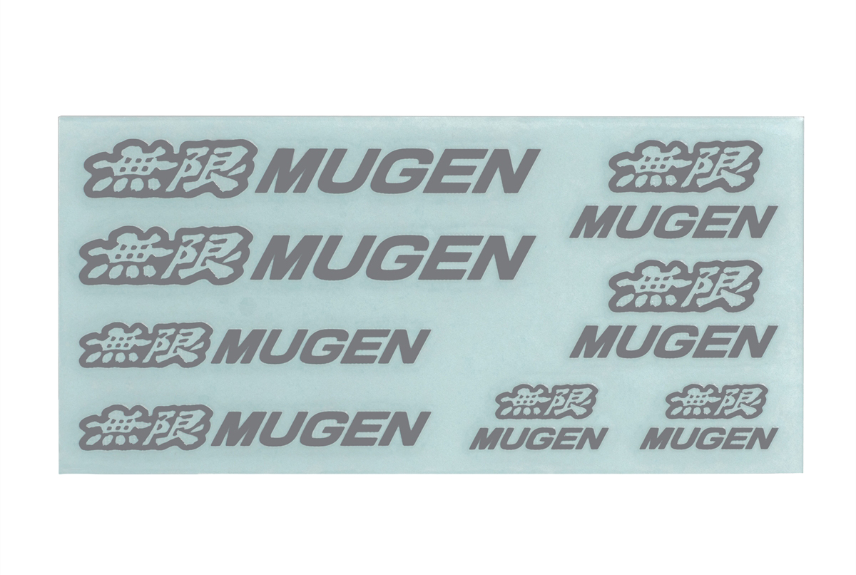 MUGEN Metal Sticker Set - Bright Silver Nickel Metal 90000-YZ5-314A ...