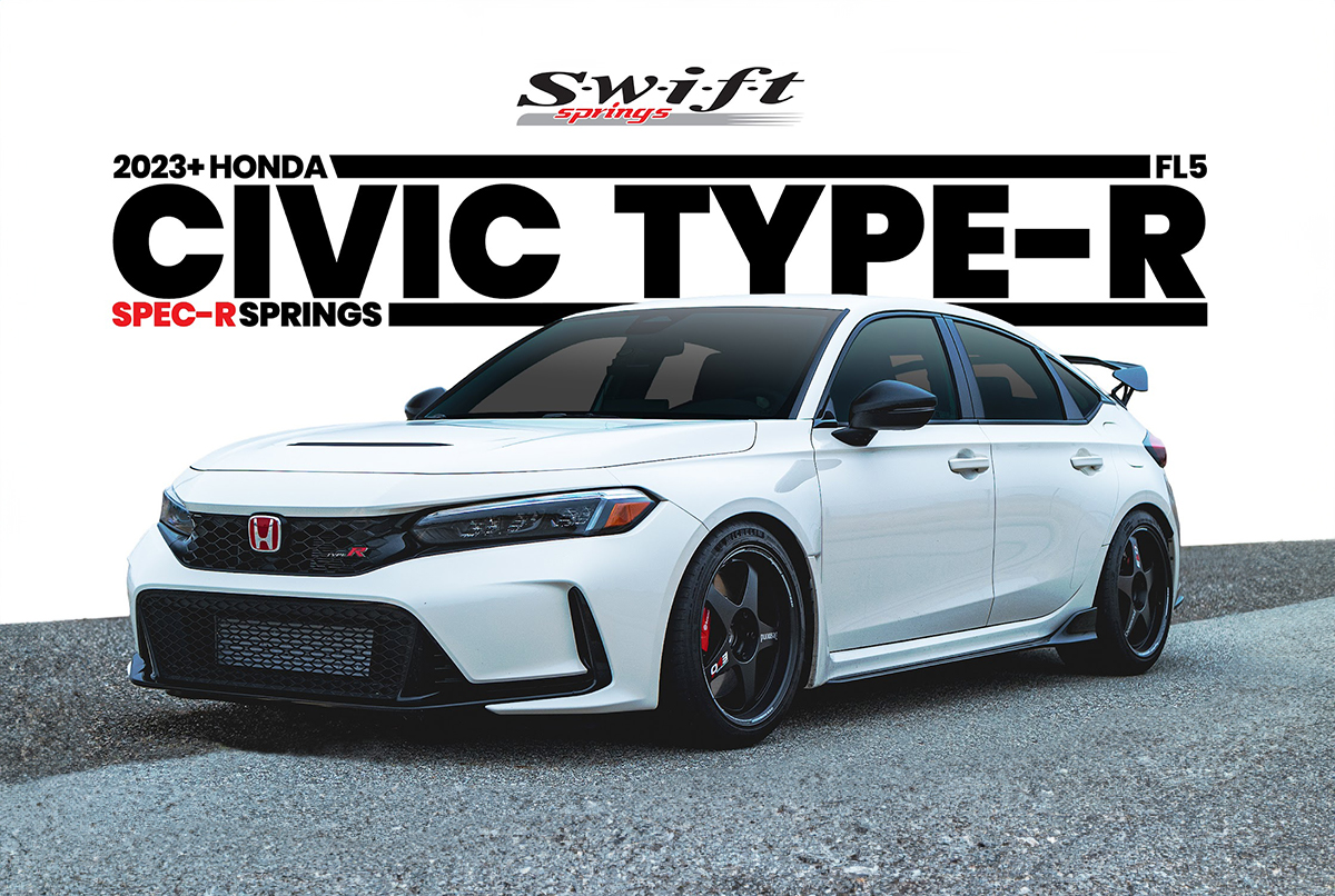 Swift Sport Lowering Springs SPEC-R - 2023+ 11th Gen Civic FL5 Type R SWIFT-4H922R - King ...